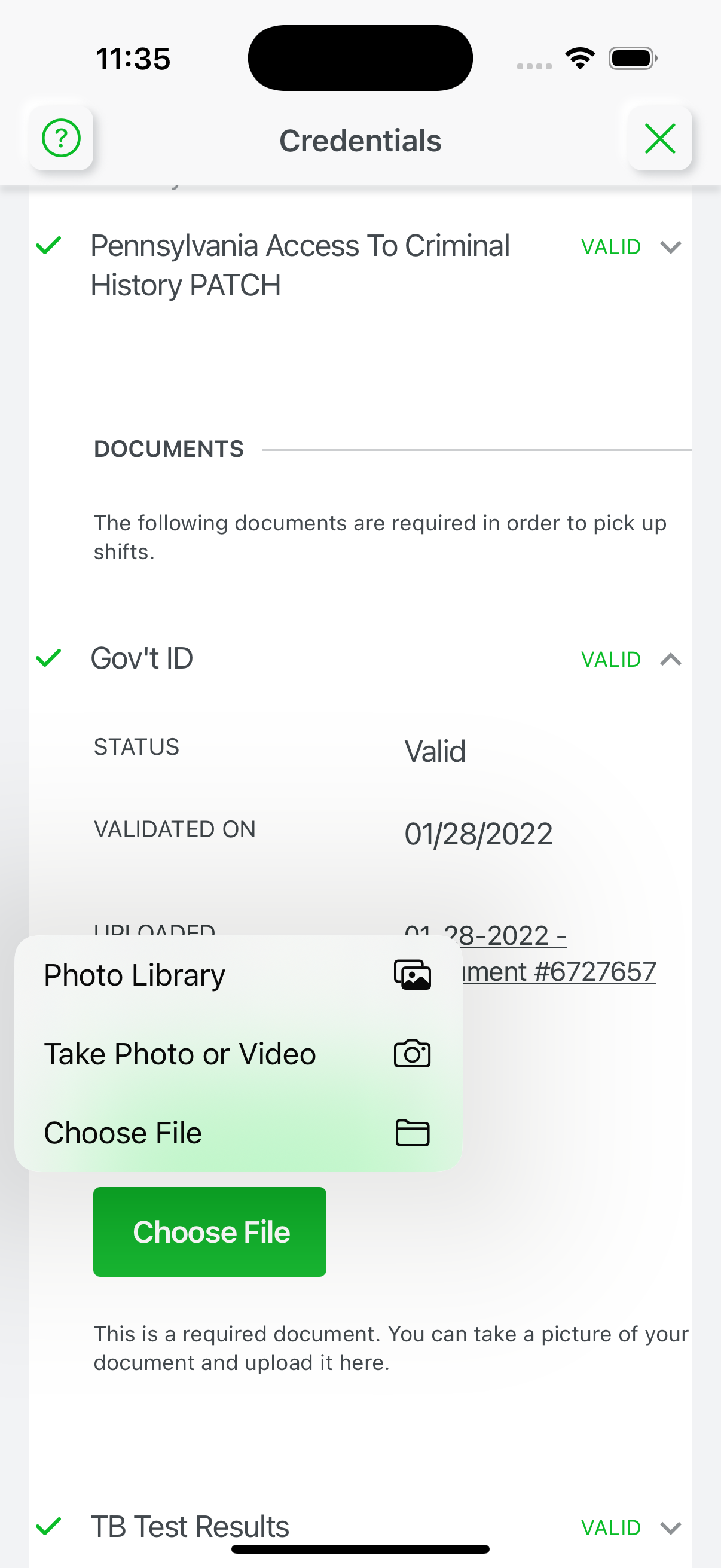 Managing Credentials - FAQ for Professionals